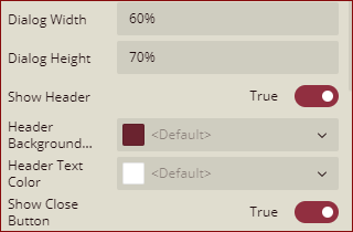 Info panel | Wyn Documentation